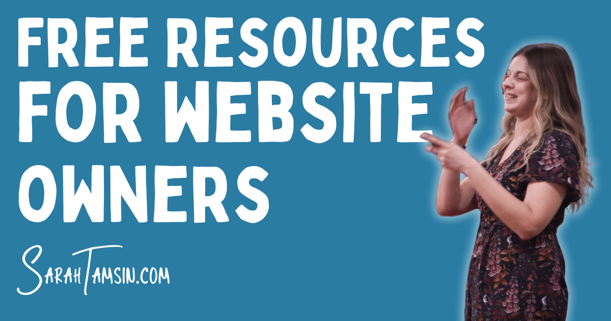 Free Resources Available to Download - Created by Sarah Tamsin